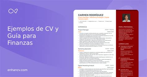 Cv De Finanzas Y Administración Mejores Ejemplos