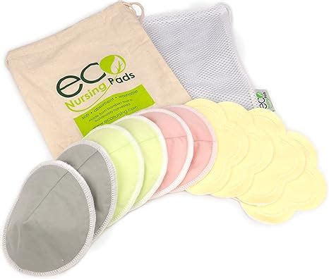 Contoured Washable Reusable Bamboo Nursing Pads Organic Bamboo