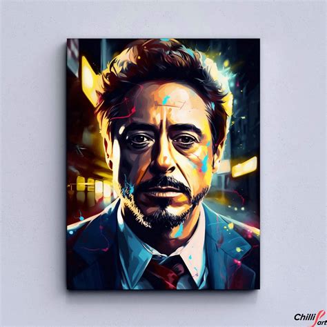 Картина Robert Downey Jr Art