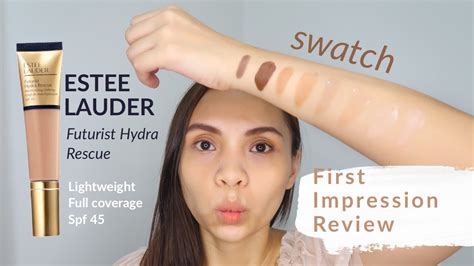 New Estee Lauder Futurist Hydra Rescue Moisturizing Makeup Spf45