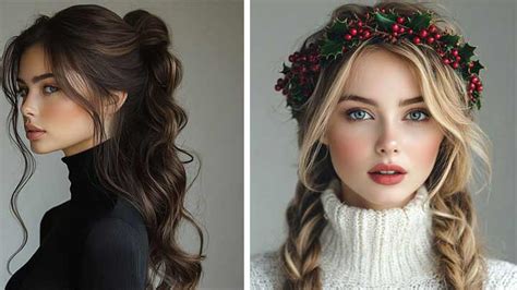 45 مدل موی جذاب نیمه باز دخترانه ترند 2025 مجله اکالا