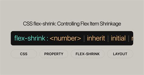 Css Flex Shrink Controlling Flex Item Shrinkage