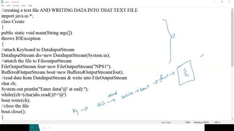 334 Java Io Classes And Interfaces File Streamclasses And Byte Stream Example Programs Youtube