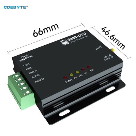 Rs485 Lora Modem Industrial Digital Radio 433mhz 20dbm Fec Wireless Transmitter Cdebyte 3km Long