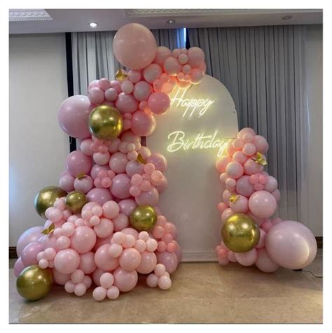 جدیدترین عکس ها از بادکنک آرایی لاکچری برای تولد دختر و پسر