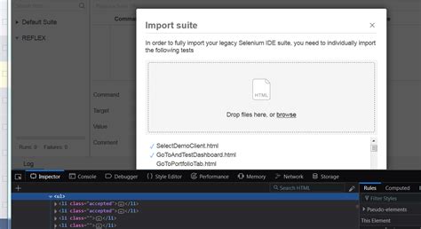 Unable To Import Legacy Suite · Issue 224 · Seleniumhqselenium Ide