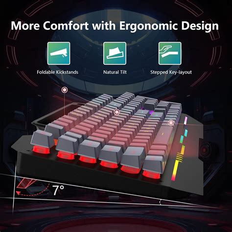 Aula T102 Wired Keyboard And Mouse Combo Black Vibe Gaming