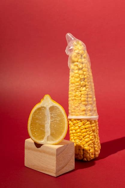 Free Photo Abstract Sexual Health Assortment With Food