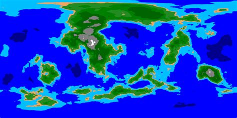 Procedural Generation Continents With Simplex Noise Game