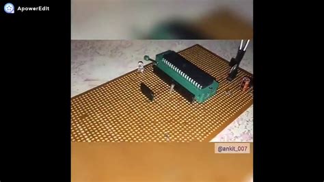 Microcontroller Project Led Blinking 1 Second Delay Youtube