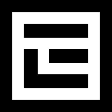 Square E C L Ecl Elc Lce Cle Cel Lec Free Logo Logotype Monogram Tech Company