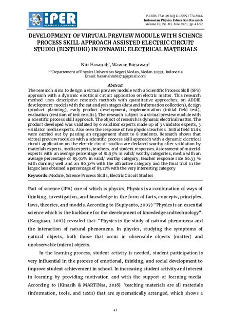 Pdf Virtual Preview Module Development With A Skill Approach