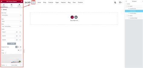 How To Make A Header User Menu Canvas Javo Theme Documentation