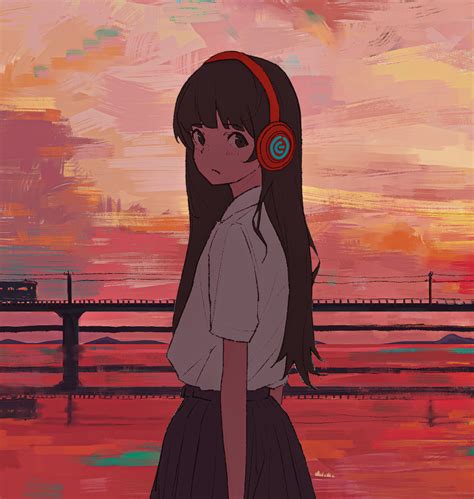 1024x1080 Resolution Anime Girl 4k Staring 1024x1080 Resolution
