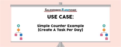 Use Case Simple Counter Example In Flow Salesforce Flowsome