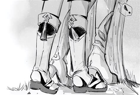 Lumine Scaramouche And Wanderer Genshin Impact Drawn By Migigi Danbooru