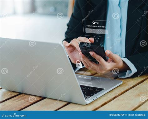 Two Steps Authentication 2fa Concept 2023 Verification Code And Key