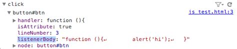 Javascript How To Use Geteventlisteners In Chrome Dev Tool Stack
