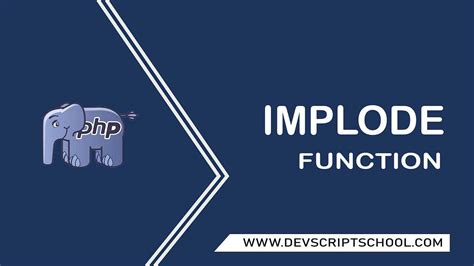 Php Implode Function Example Tutorial