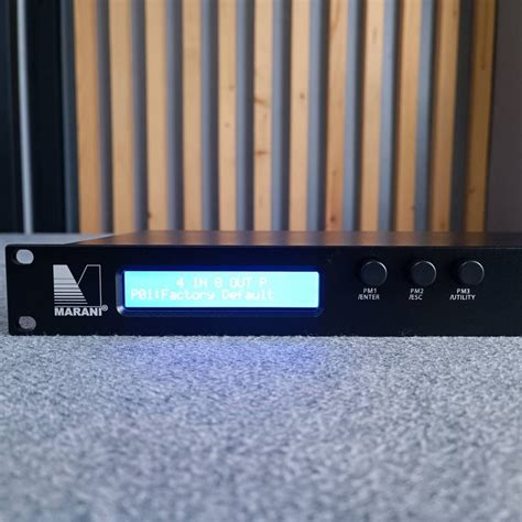 Marani Dpa480p 4in 8out Loudspeaker Processor ครอสโอเวอร์ ครอสโอเวอร์ดิจิตอล โปรเซสเซอร์ Dpa 480