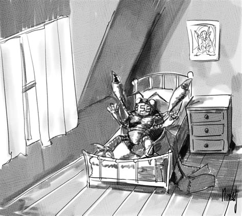 Tentomon And Gregor Samsa Digimon And 1 More Drawn By Nimadj Danbooru