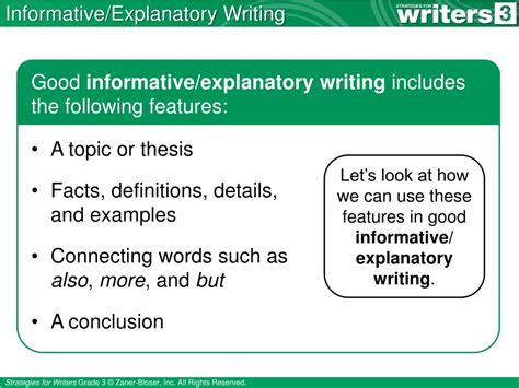 Ppt Informativeexplanatory Writing Powerpoint Presentation Free