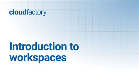 Introduction To Workspaces Ai Data Platform Docs