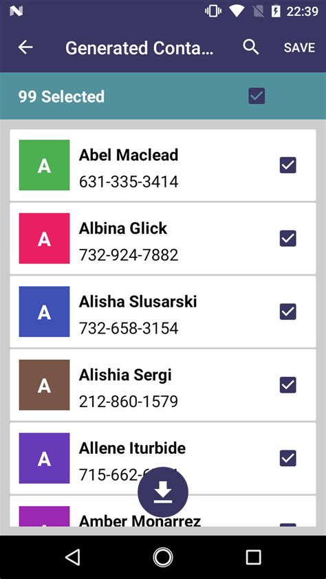 android 용 vcf file contact import apk 다운로드