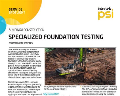 Geotechnical Engineering Surveys Drilling Services
