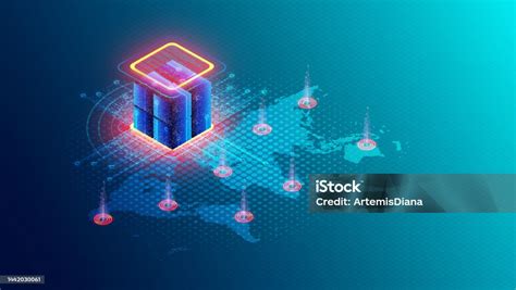 분산 데이터베이스 아키텍처 개념 3d 그림 가장자리에 대한 스톡 벡터 아트 및 기타 이미지 가장자리 컴퓨터 장비 여러 층 Istock