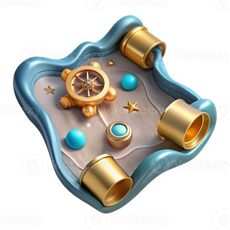 Dramatic Creative Nautical Chart With Depth Markers Cutout For Maritime Navigation Genuine