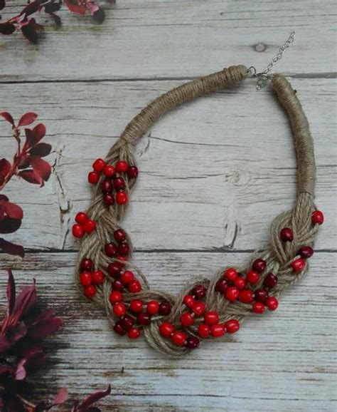 Намисто із деревяних намистин — ціна 230 грн у каталозі Кольє і намиста Купити аксесуари за