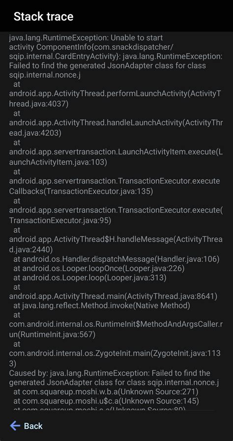 Suddenly Unable To Gradlew AssembleRelease Issue Square In App Payments React Native