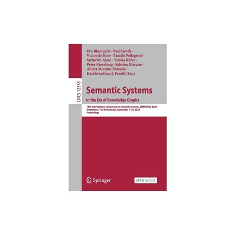 Semantic Systems In The Era Of Knowledge Graphs 16th International