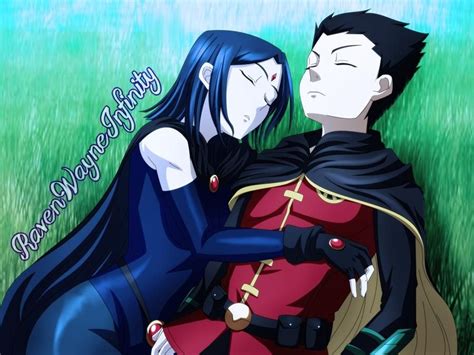 Raven And Damian Wayne