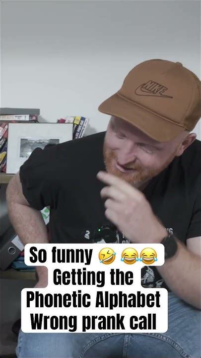 🤣😂😂getting The Phonetic Alphabet Wrong Prank Call Comedygold