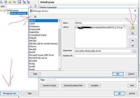 Jdbc Error Connecting Sql Workbenchj To Amazon Athena Stack Overflow