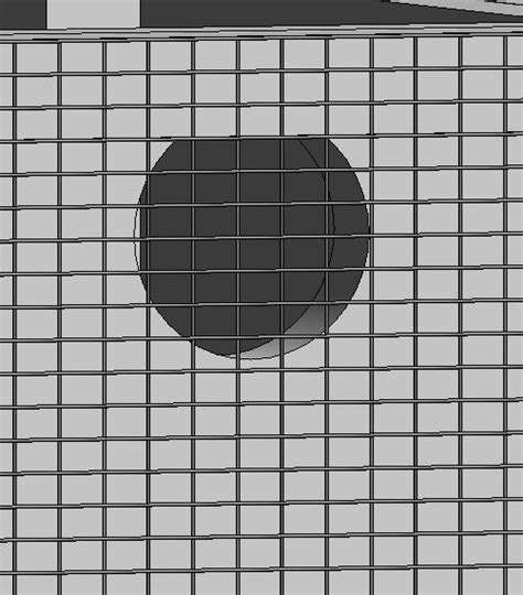 rebars cannot be cut with a void opening how to model rebars around