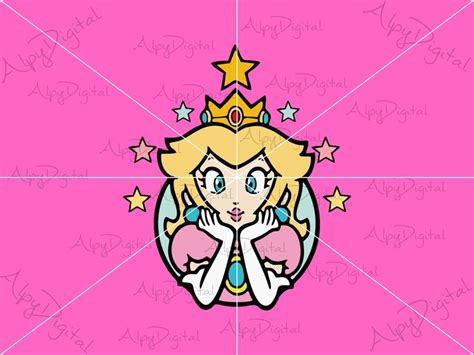 Princess Peach Svg Princess Peach Png Feeling Peachy Svg Feeling Peachy Png Princess Png