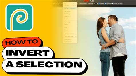 How To INVERT A SELECTION In Photopea YouTube