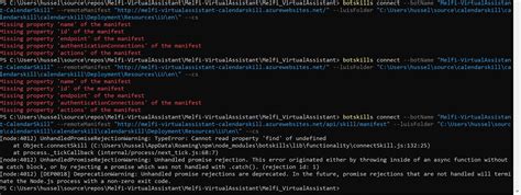 Cannot Link The Calendar Skill With My Va · Issue 1550 · Microsoft Botframework Solutions · Github