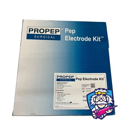 New Propep Surgical Rlsp370 Pep Electrode Kit Disposables General For Sale Dotmed Listing