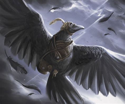 Storm Crow Token Magic The Gathering Mtg Cards