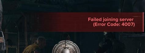 Failed Joining Server Ec 4007 Anyone Else Rdarktide
