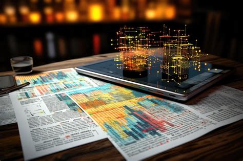 Premium Photo A Visualization Of A Database Of Documents With