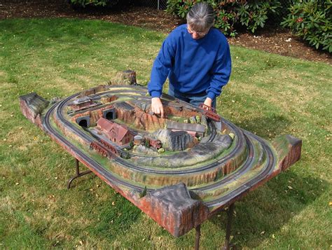 Outdoor Model Train Layouts