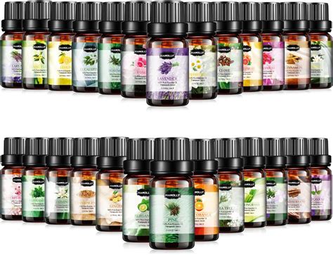Essential Oils Set Aromatherapy Essential Oil Kit For Diffuser Massage Skin Care 26 X 5ml