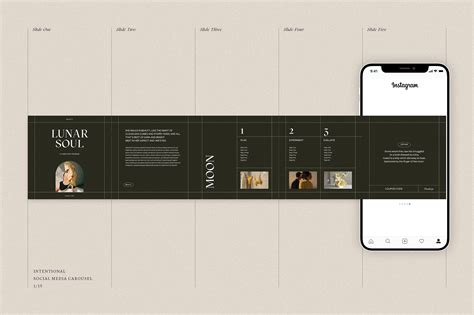 Intentional Social Carousel Kit Instagram Template Instagram Design