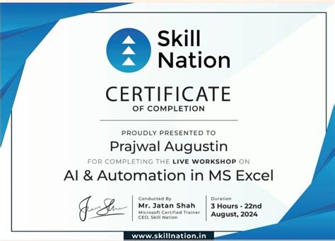 Prajwal Augustin On Linkedin Ai Automation In Ms Excel