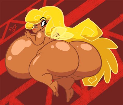 Rule 34 Bbw Blonde Hair Dark Skinned Female Edith Up Rayman Hyper
